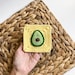 Granny Square Avocado Pattern, Crochet Afghan Motif, Crochet Avocado ...