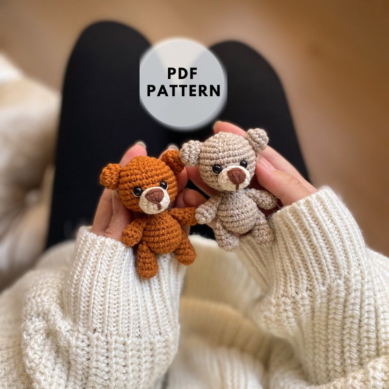 Teddy Bear Keychain - Etsy