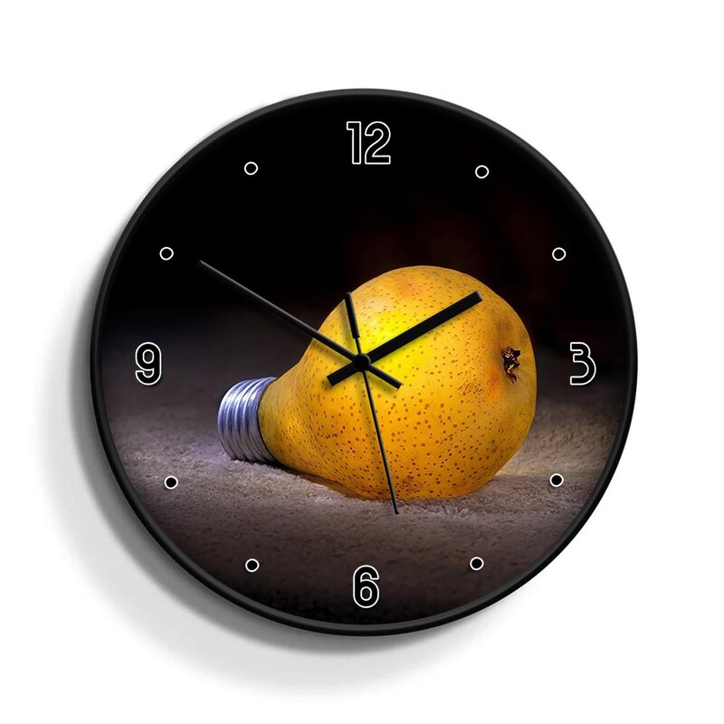 Pear Clock - Etsy