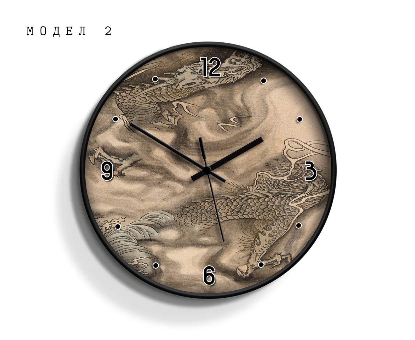 Japanese Meiji Era Collection - Unique Wall Clock Great for Home Decor ...