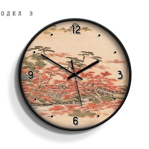 Japanese Meiji Era Collection - Unique Wall Clock Great for Home Decor ...