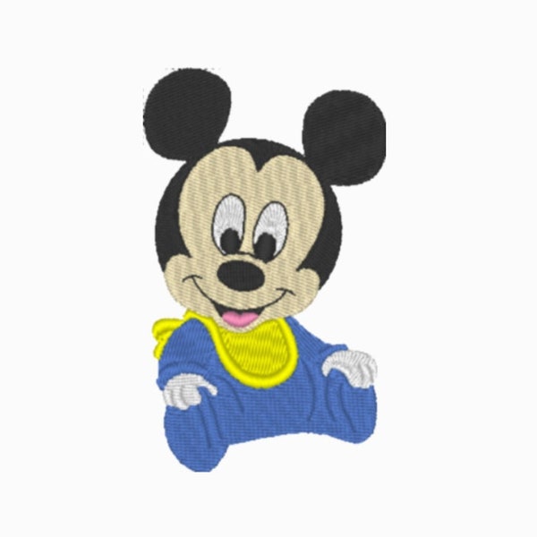 Mickey Mouse Embroidery Design - Etsy