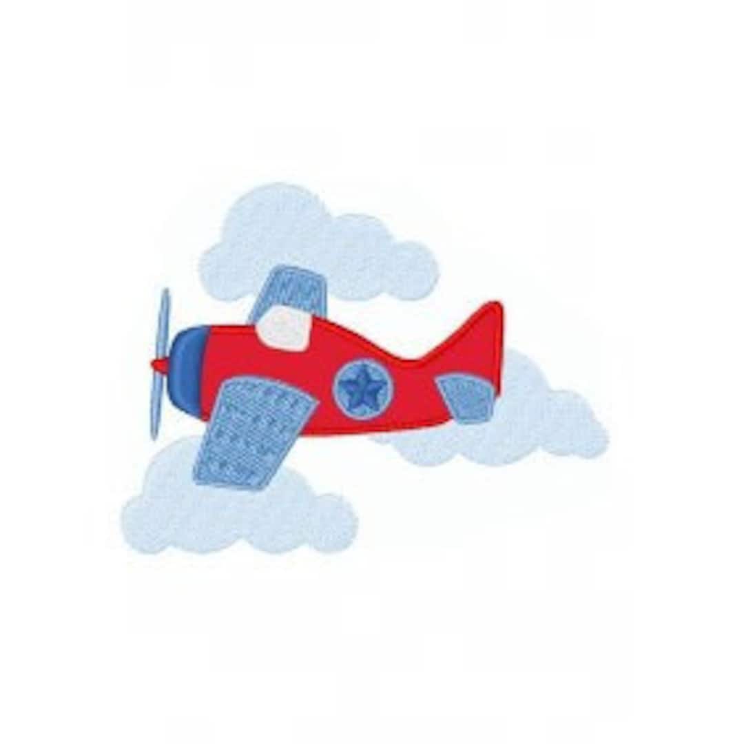 Airplane Machineembroidery Design - Instant Download - Etsy