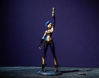 Jinx Arcane League of Legends LOL Game 20cm Garage Kit Collection ...