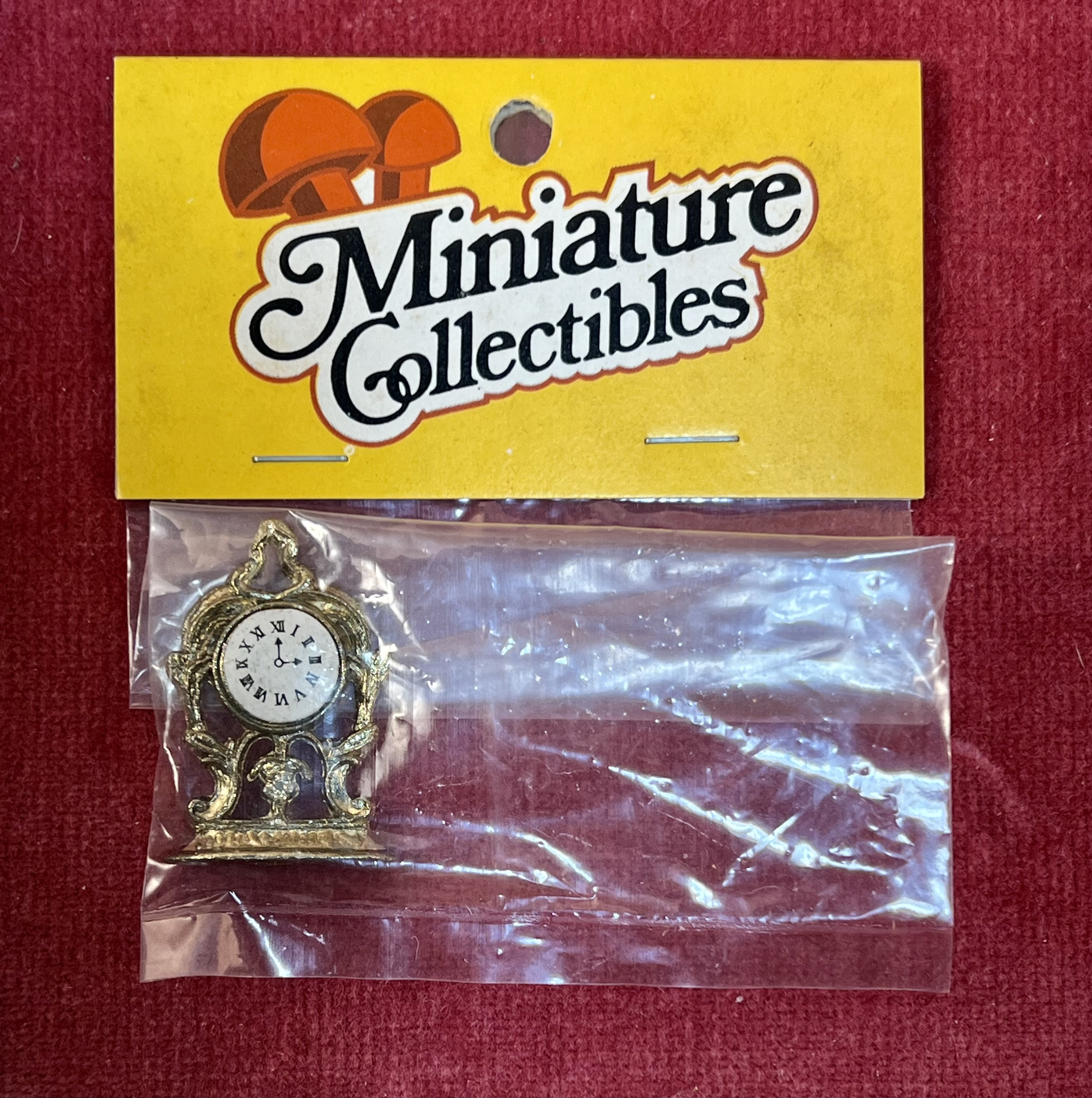 VTG Clock Miniature Collectibles Brand - Etsy