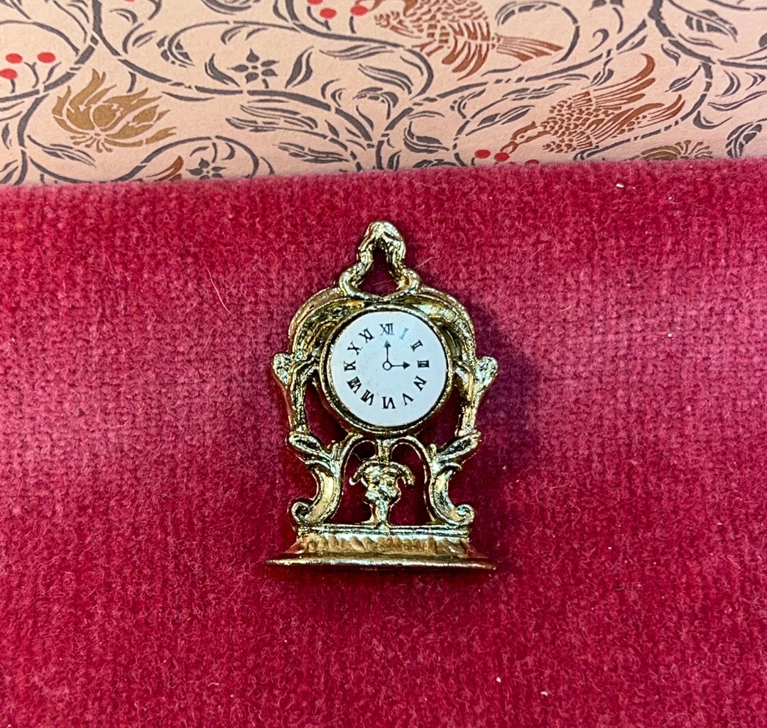 VTG Clock Miniature Collectibles Brand - Etsy