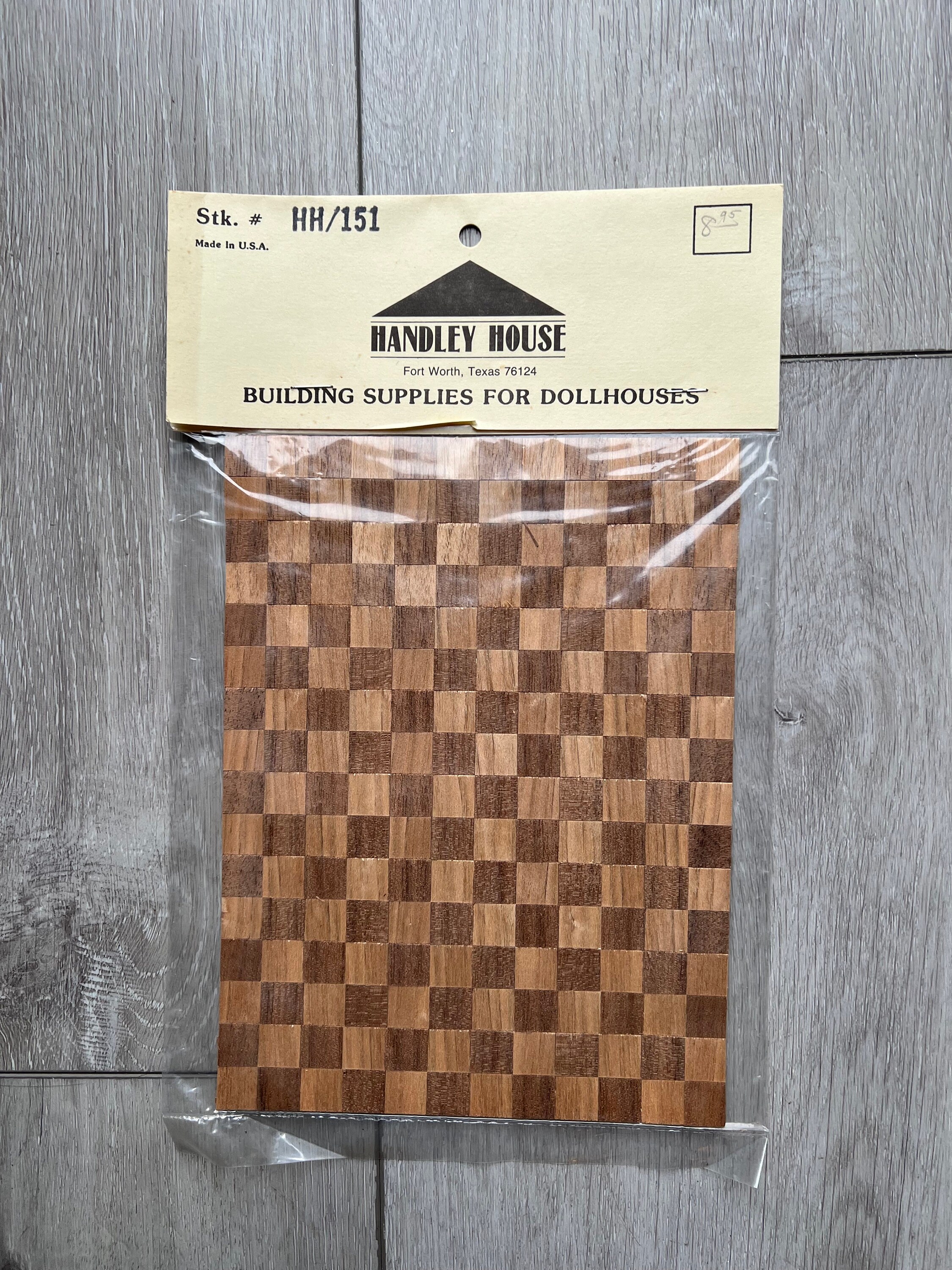 Dollhouse Parquet Real Wood Flooring by Handley House. - Etsy