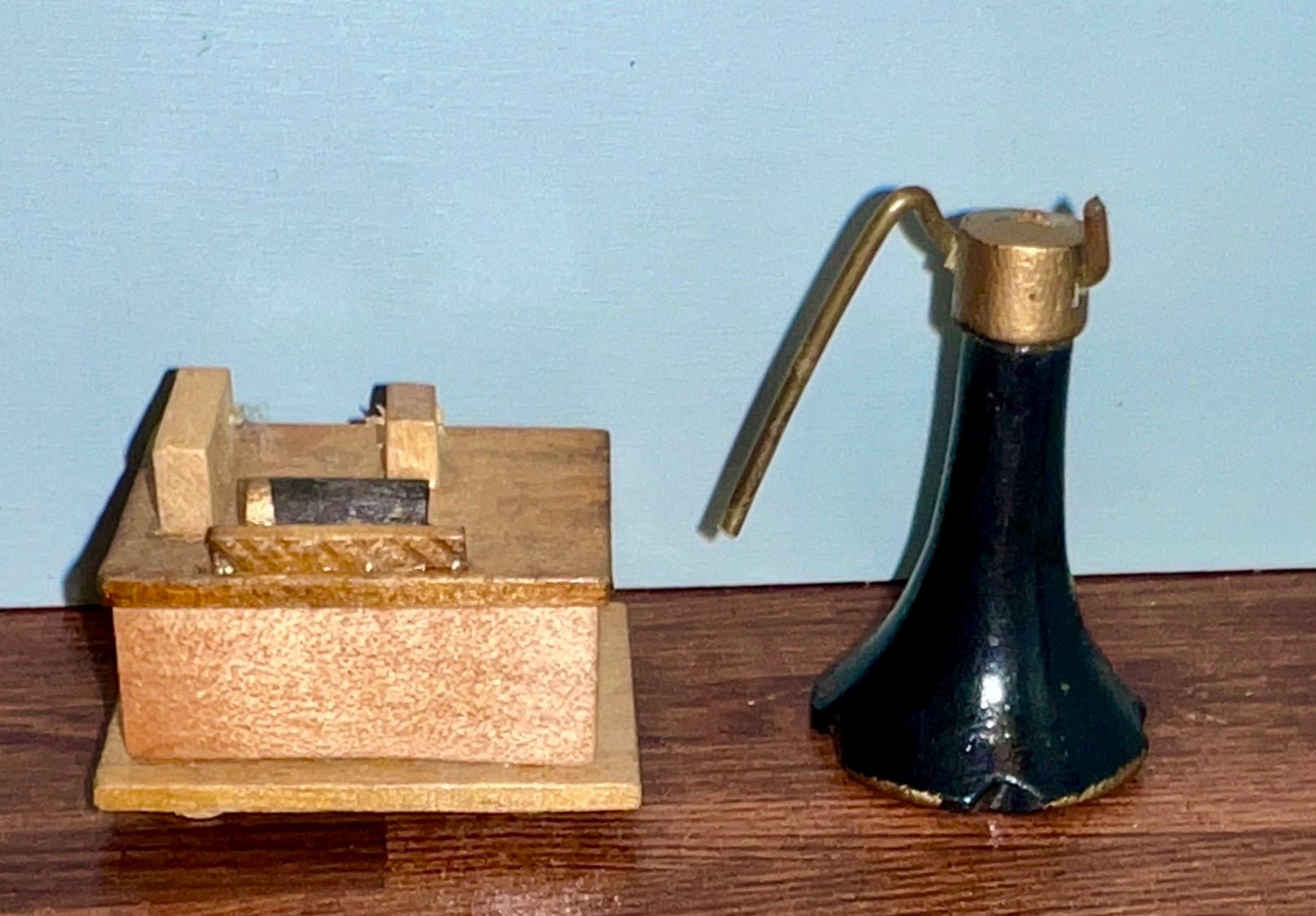 Shackman Gramophone With Adjustable Horn. Dollhouse Scale 1:12. - Etsy