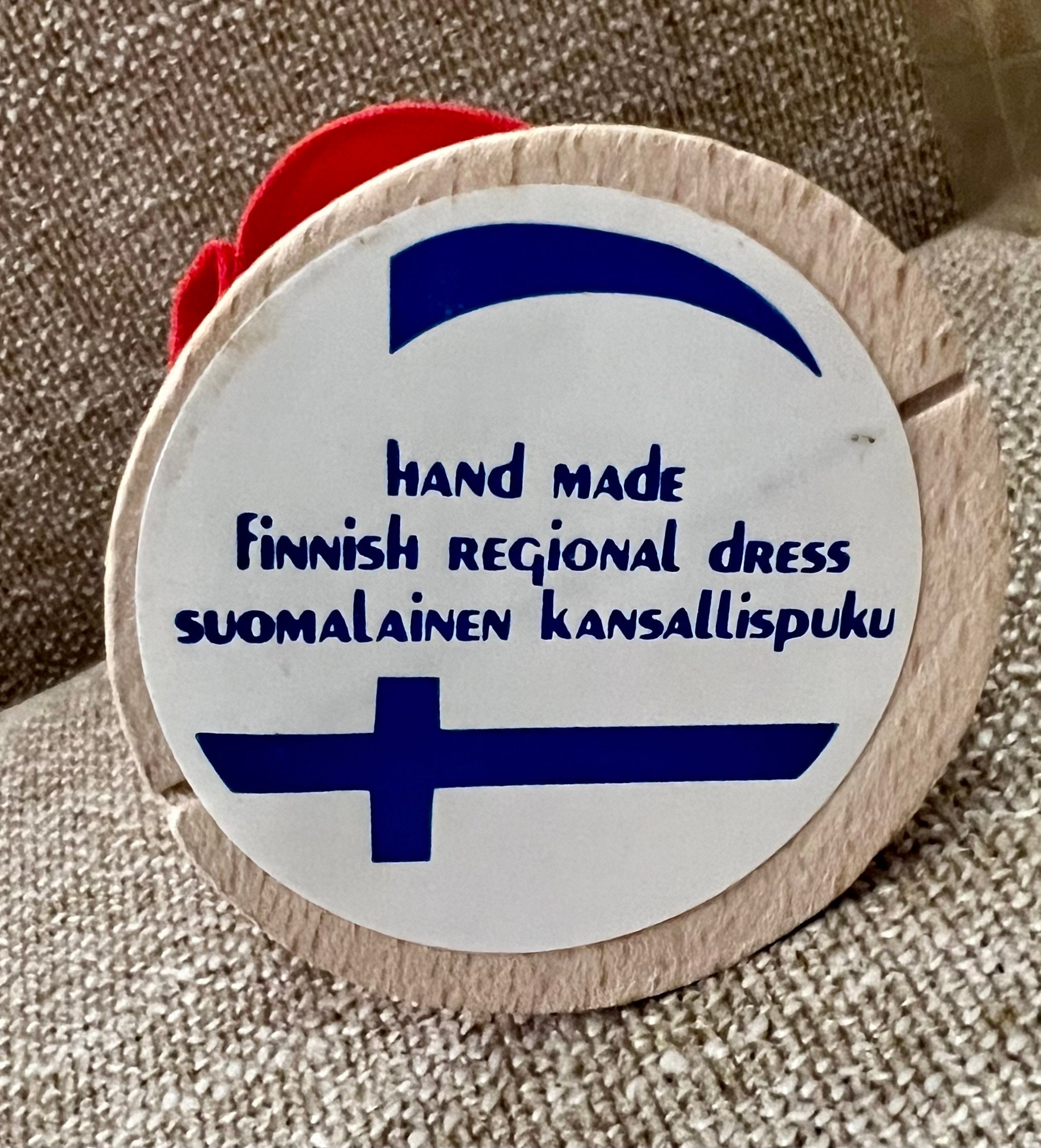 Handmade Finnish Regionally Dressed Doll. Beautiful Detail & Excellent ...