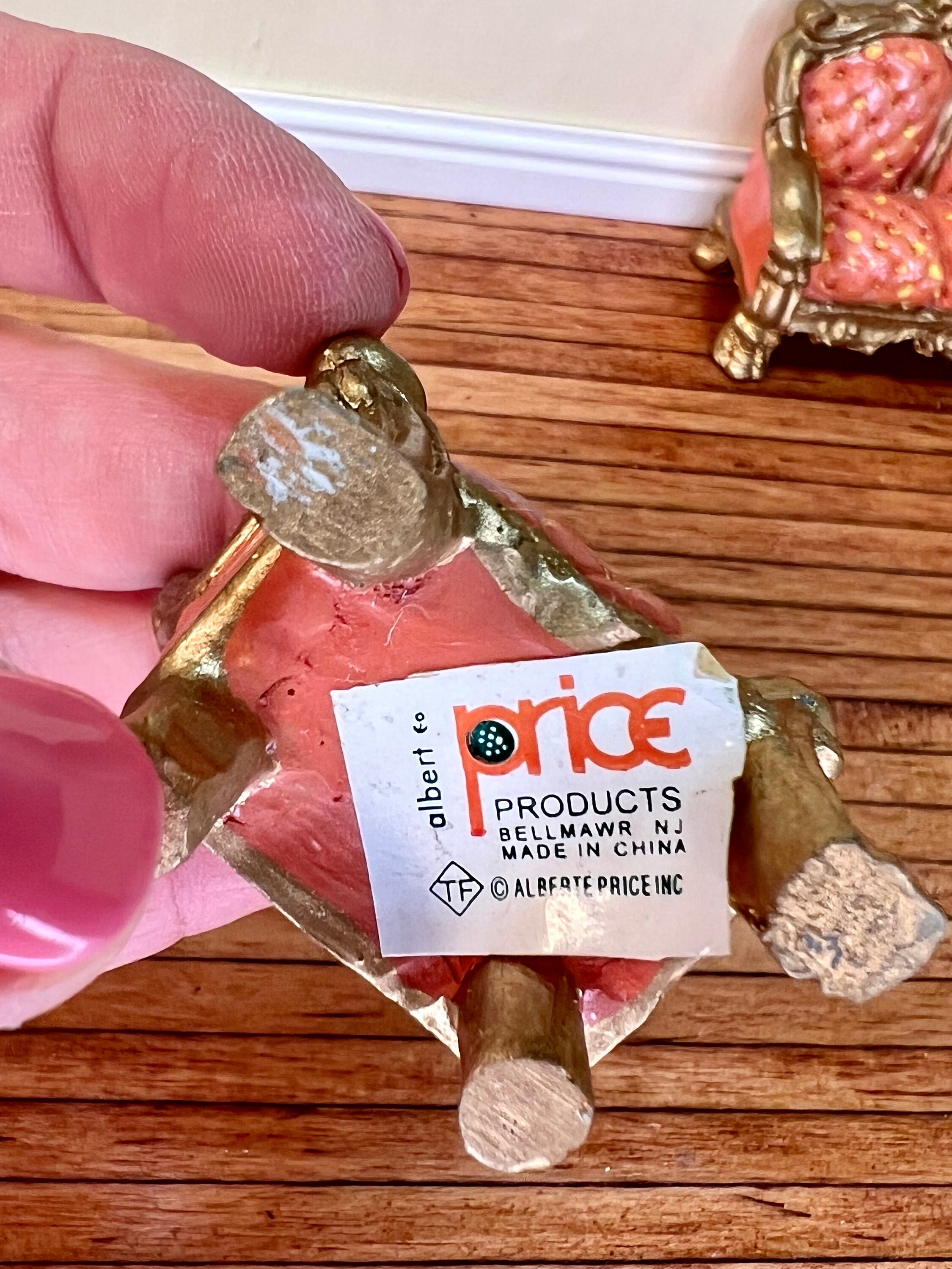 Not 1:12. Albert Price Product Miniature Living Room Set. Victorian ...