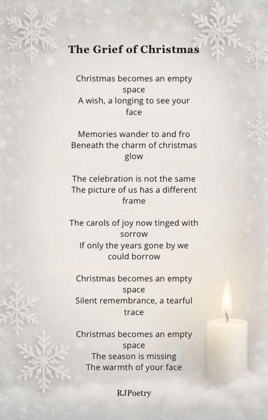 Christmas Poetry Print - Etsy