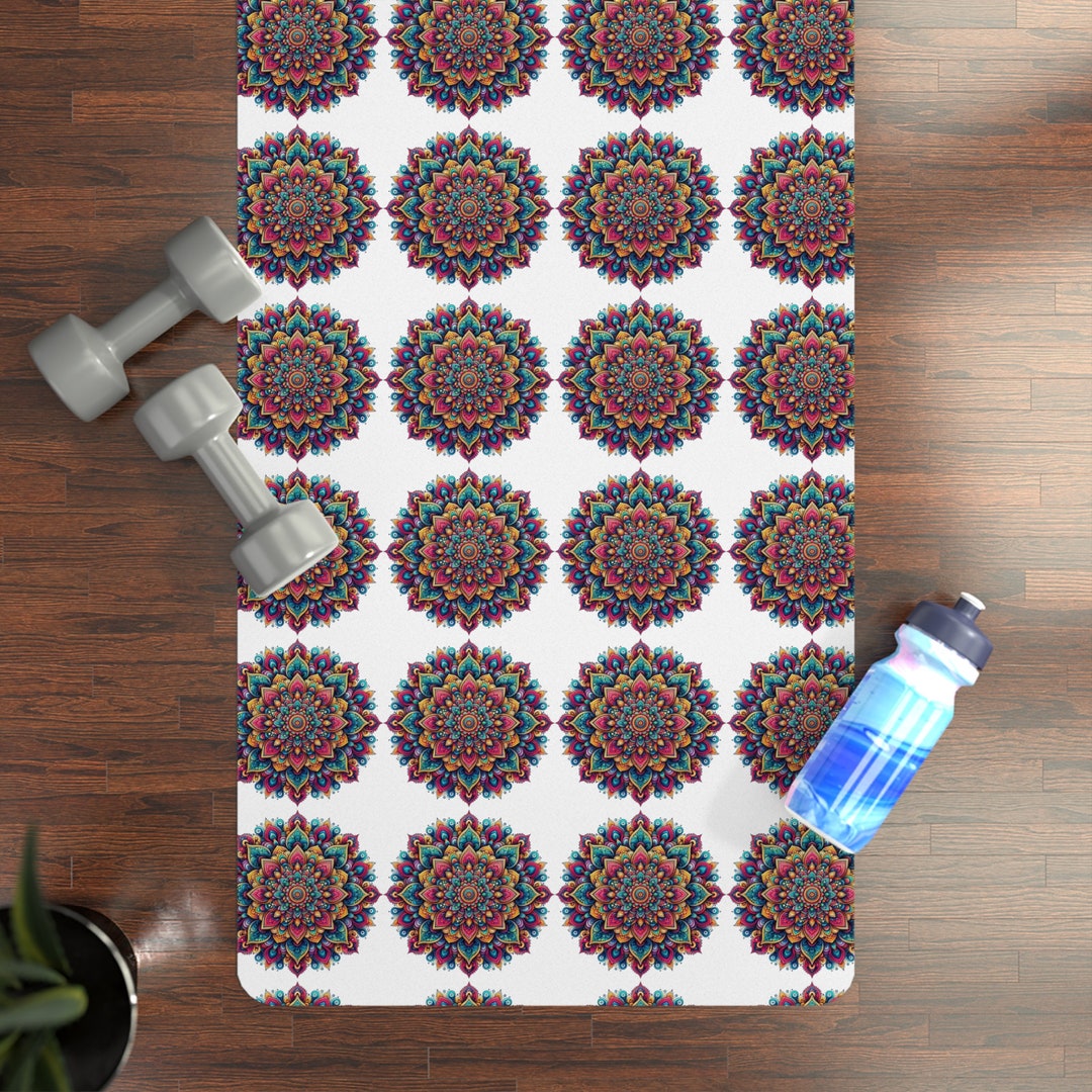 Yoga Mat 24 X 68 3mm Thick Serenity Flow: Buddha Zen-inspired Yoga Mat ...