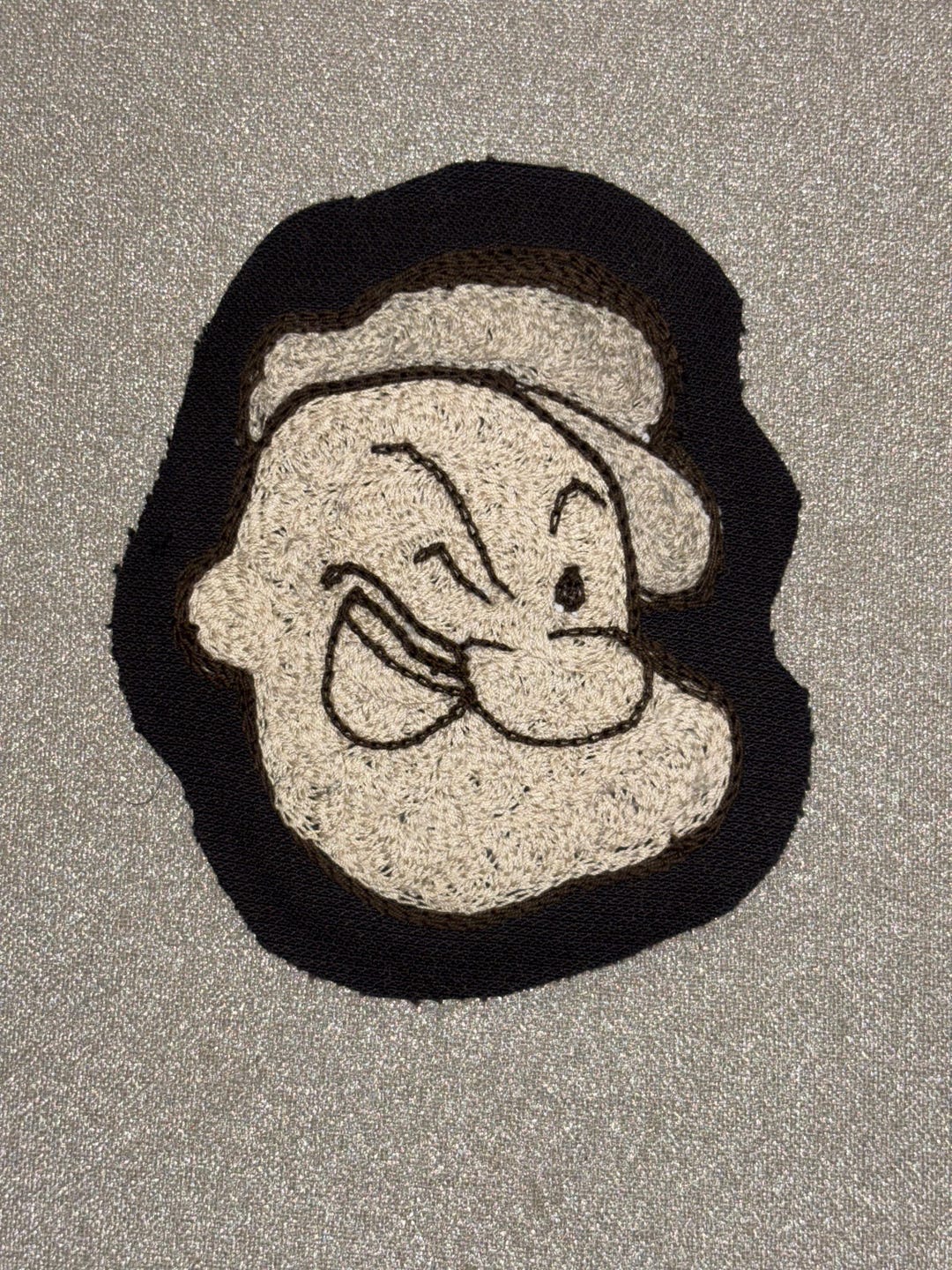 Popeye Sailor Custom Unique Chainstitch Machine Embroidery Patch Emblem ...
