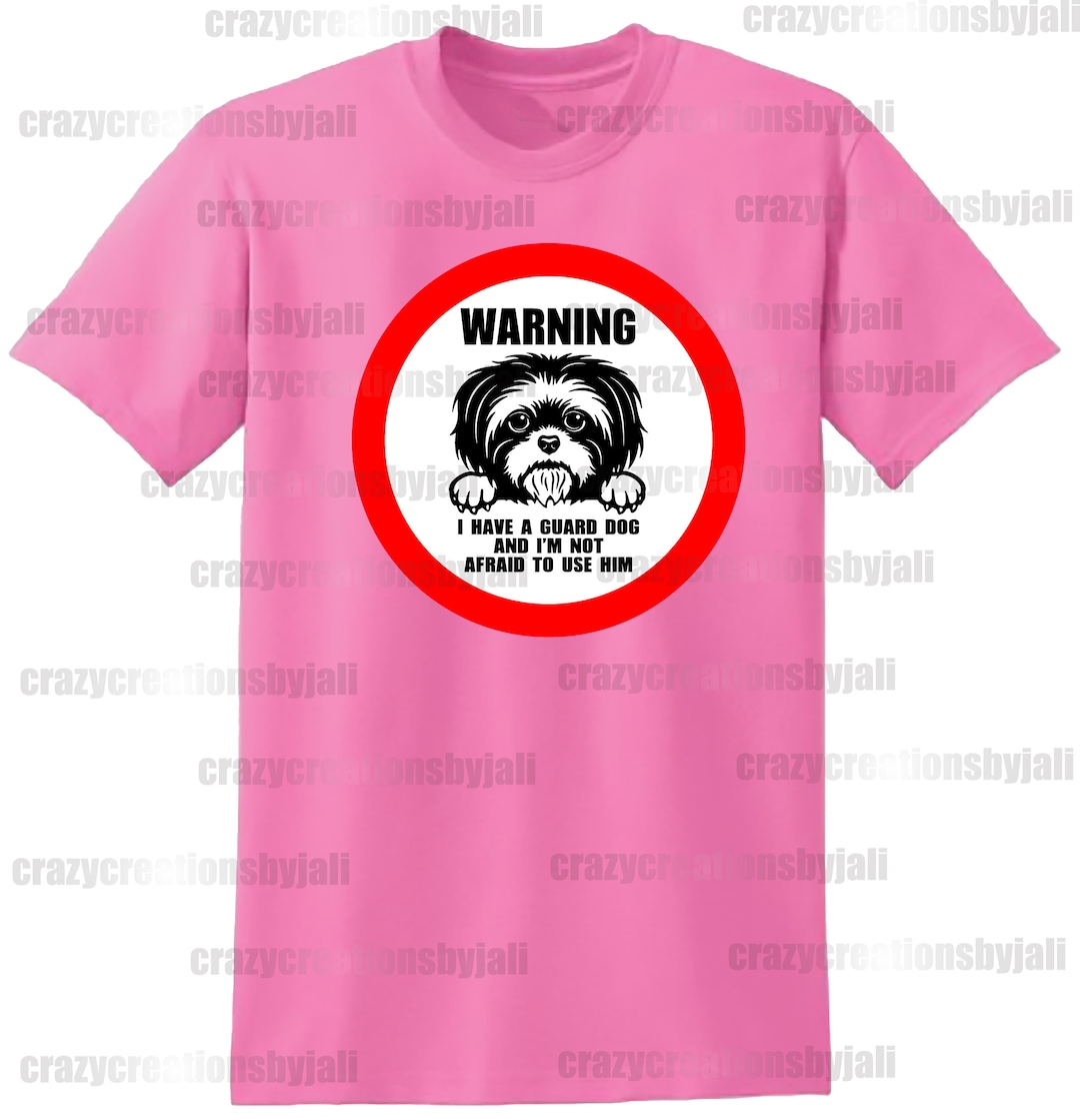 Shih Tzu I Have a Guard Dog. Layered SVG, Png Jpg Pdf - Etsy