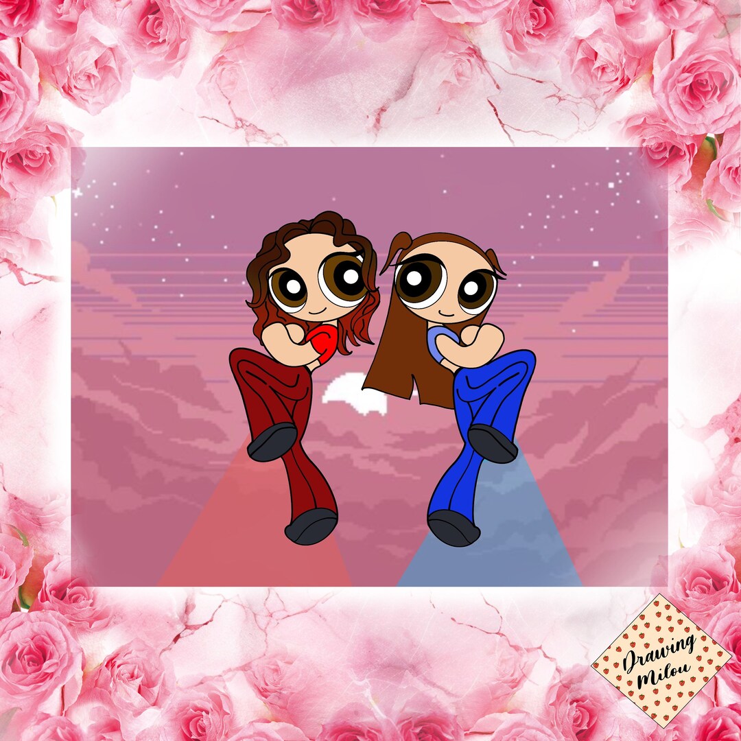 Custom Anime Portrait, Personalized Anime Poster, Personalized ...