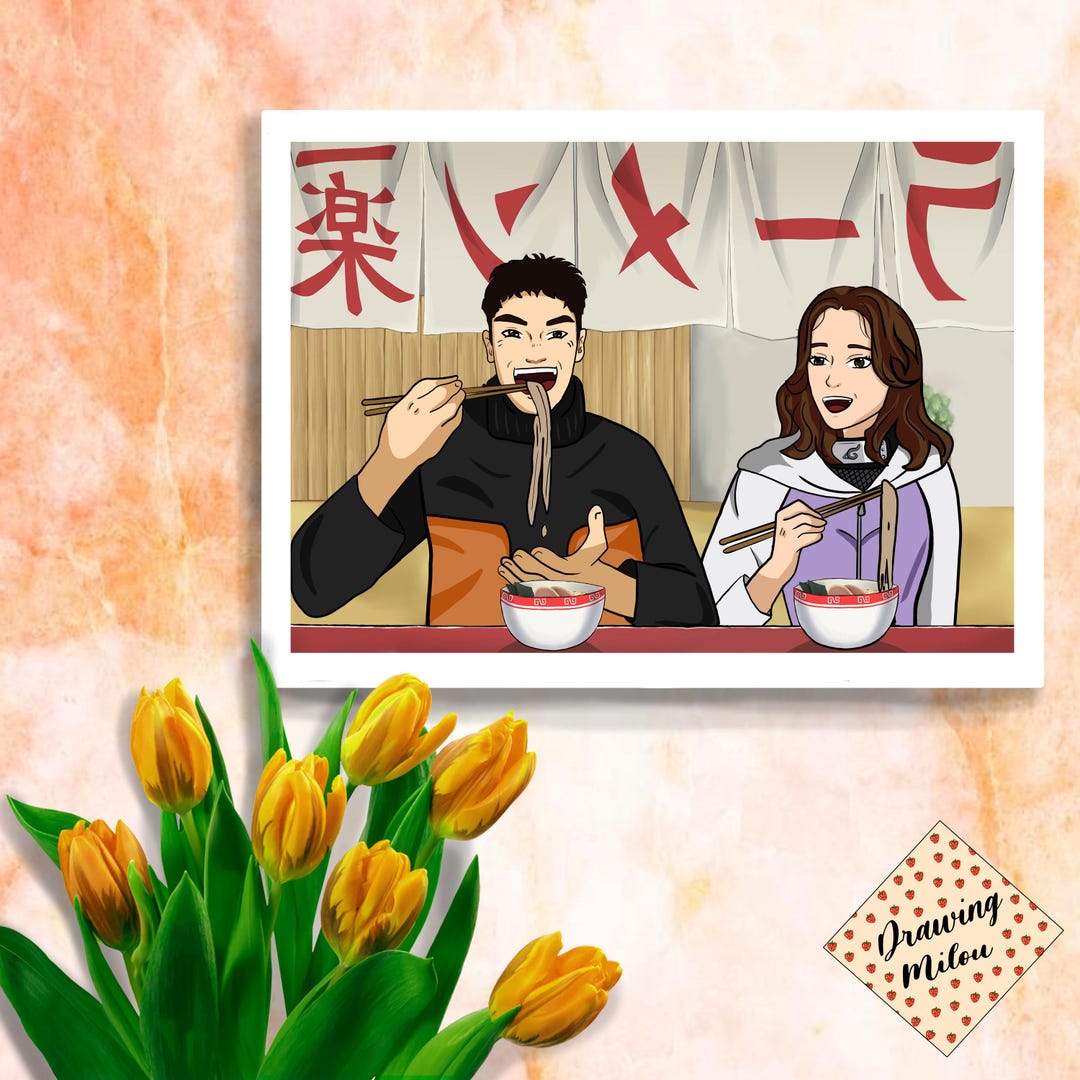 Anime Fan Art, Custom Anime Figure, Custom Anime Poster, Manga Portrait ...