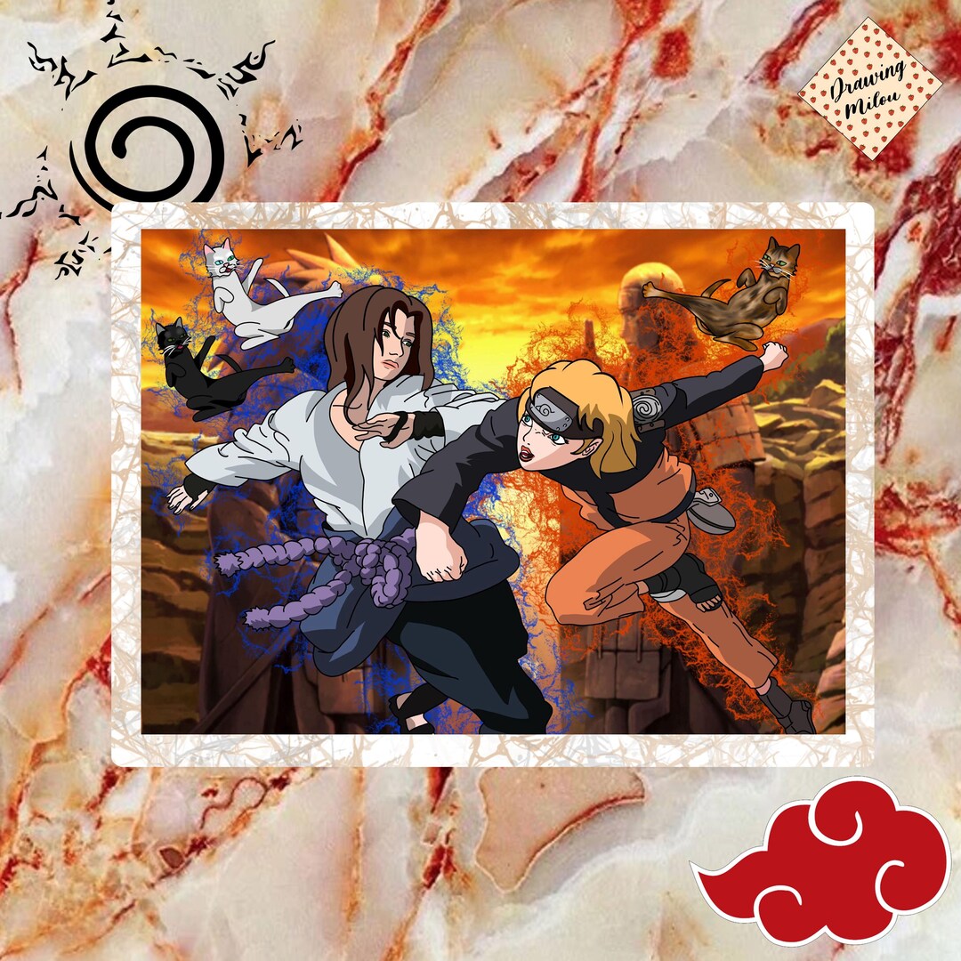 Custom Anime Figure, Custom Anime Poster, Manga Portrait, Custom Anime ...