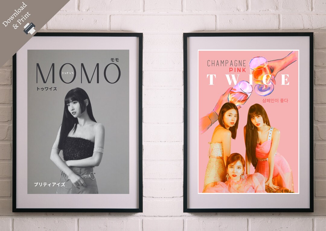 Momo Twice Poster Digital Printable - Etsy