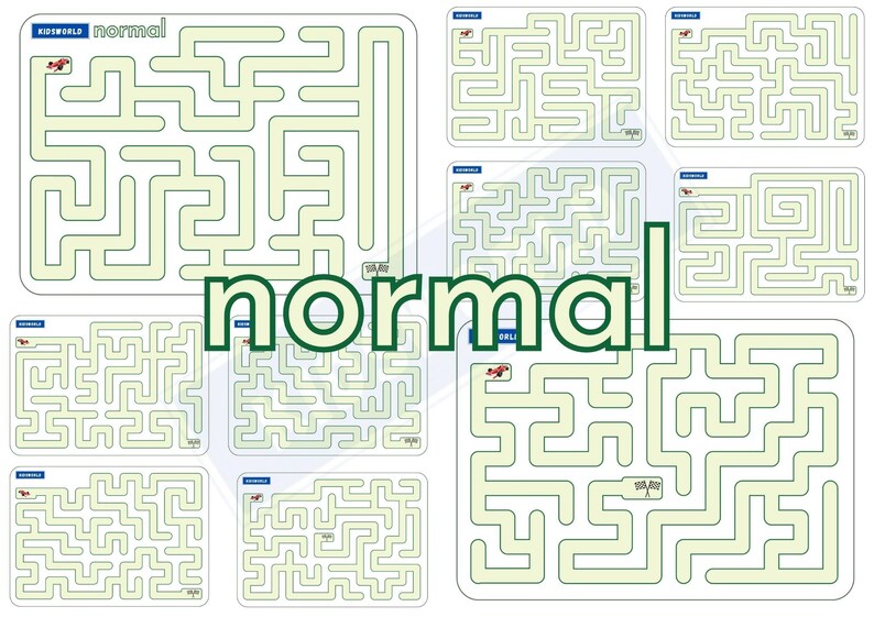 Printable MAZE Challenge Pages for Kids| 52 Pages| Stage 1-3 | Children ...
