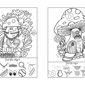 Find the Objects Activities Printable Pages | Kids Activities Pages ...
