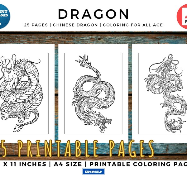 Dragon Age Coloring Page - Etsy