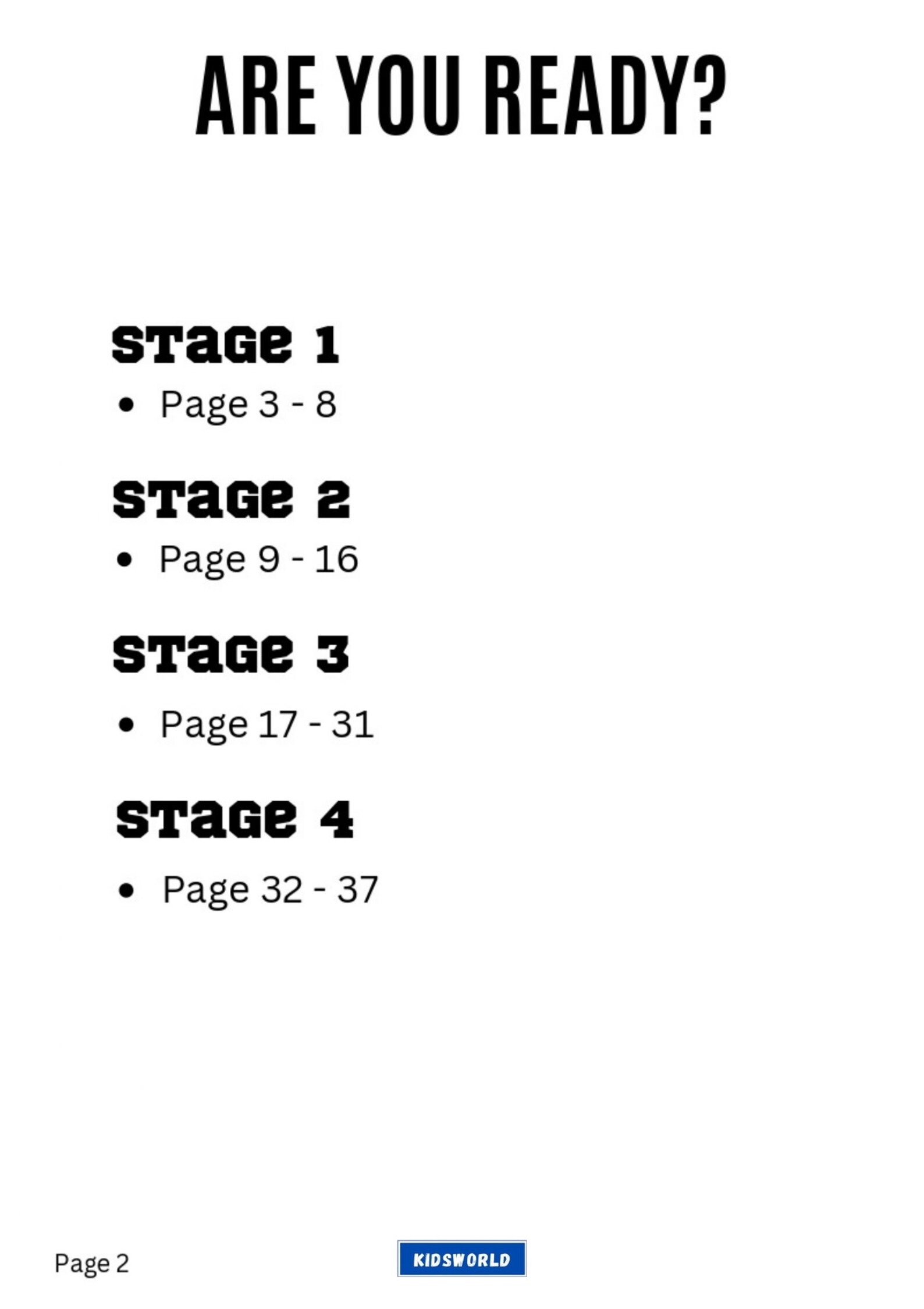 Printable MAZE Challenge Pages for Kids 35 Pages.(stage 1-4) | Children ...