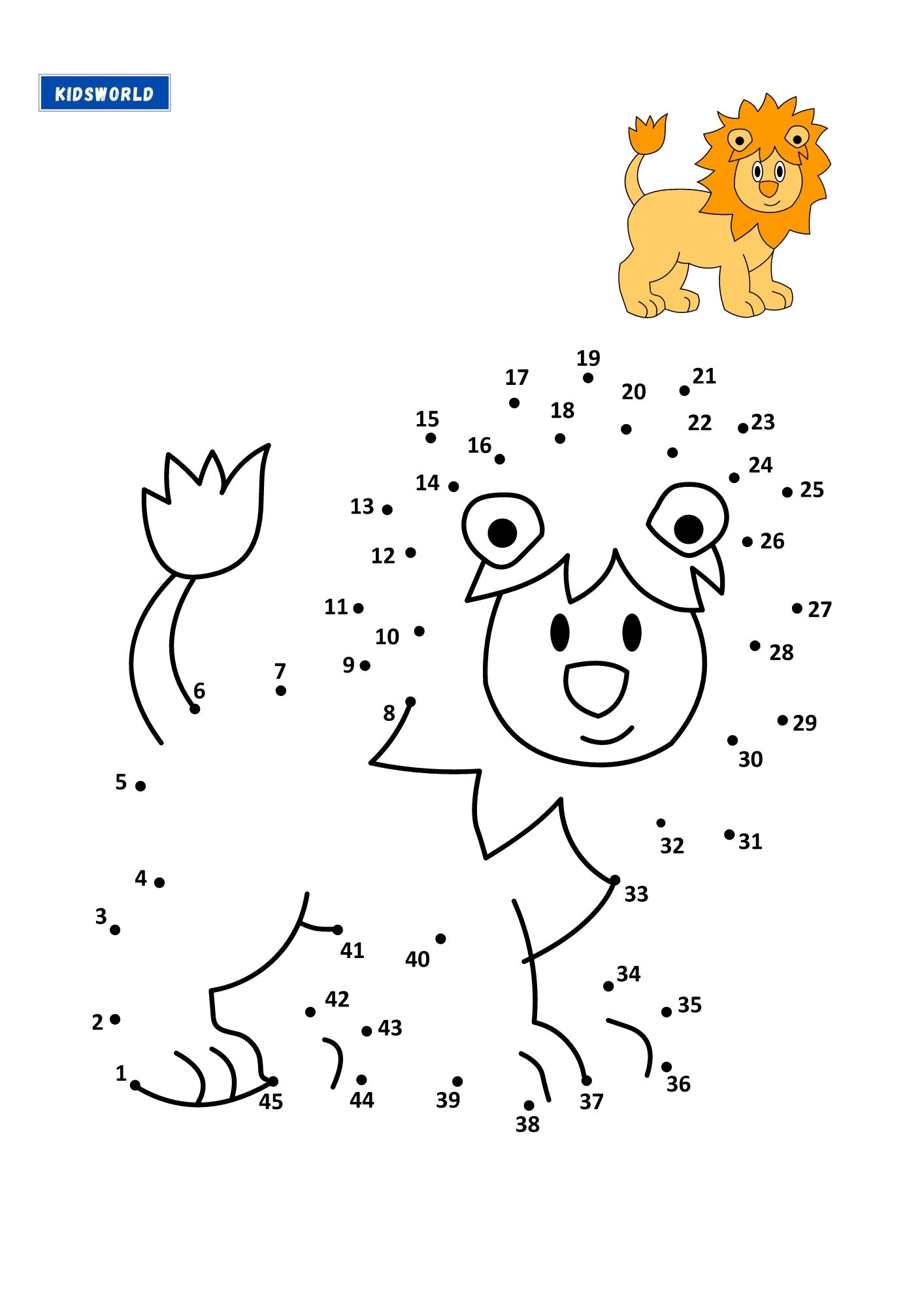 Connect the Dots : Printable Pages for Kids Ages 3-12 (10 Pages) , Dot ...