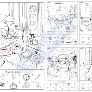 Find the Objects III Activities Printable Pages| Kids Activities Pages ...