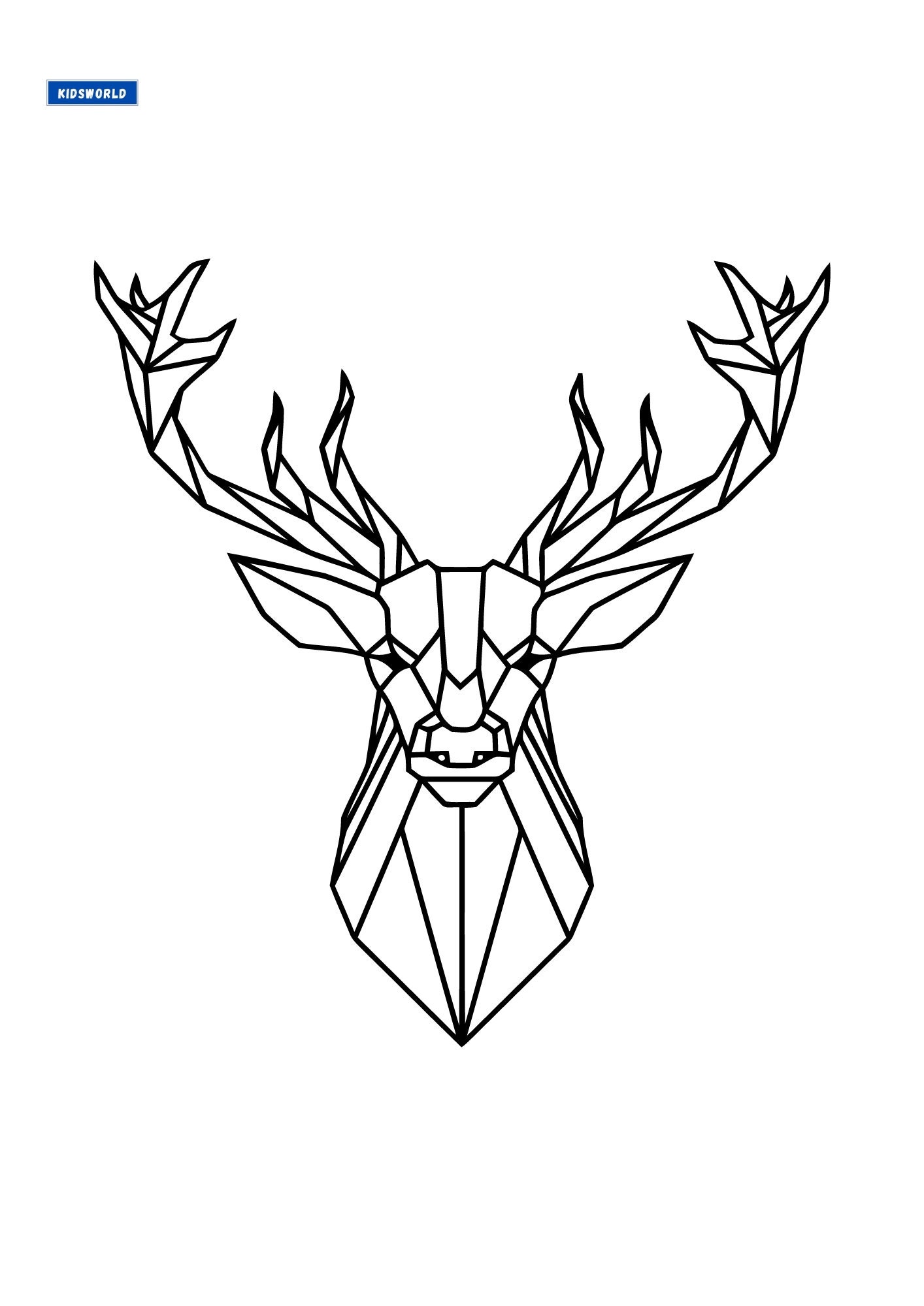 37 Geometric Animal Printable Coloring Pages Mindful Coloring Stress ...