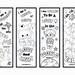 Kids Bundle 12 Printable Coloring Bible Bookmarks for Kids. Instant ...