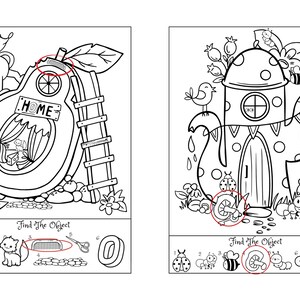 Find the Objects Activities Printable Pages | Kids Activities Pages ...