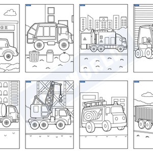 Vehicle Kids Coloring Pages, Fun Coloring Pages for Kids, Coloring ...