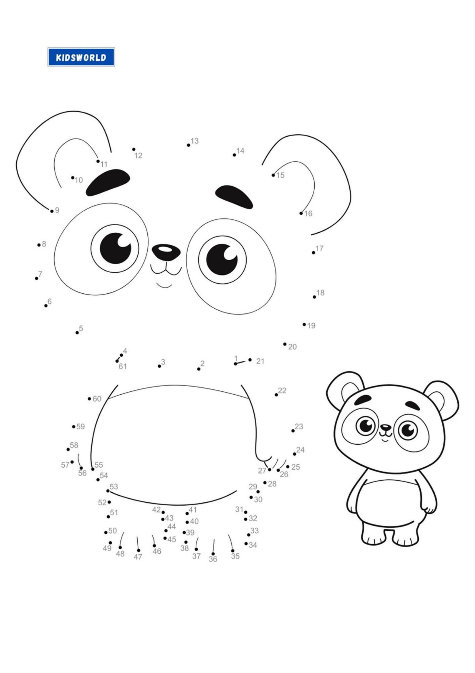 Connect the Dots : Printable Pages for Kids Ages 3-12 78 - Etsy