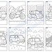 Vehicle Kids Coloring Pages, Fun Coloring Pages for Kids, Coloring ...