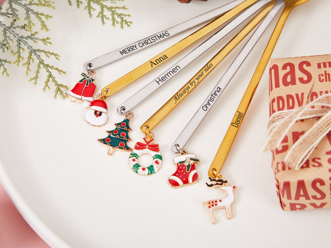 Personalized Cocoa Spoons Christmas Name Spoons Custom Spoon - Etsy