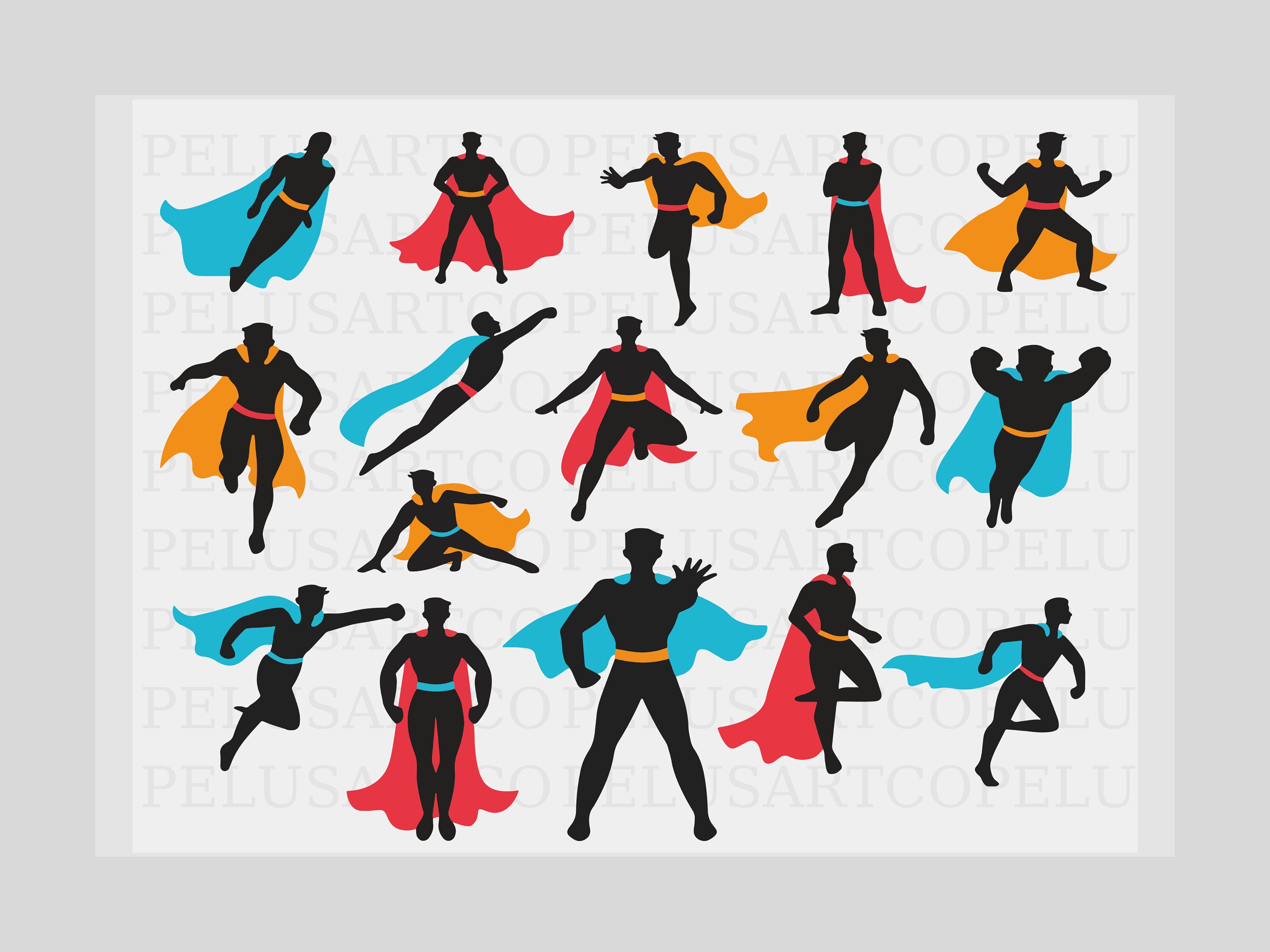 Superhero Svg Bundle,superhero Birthday Svg,superhero Kids Layered Svg ...