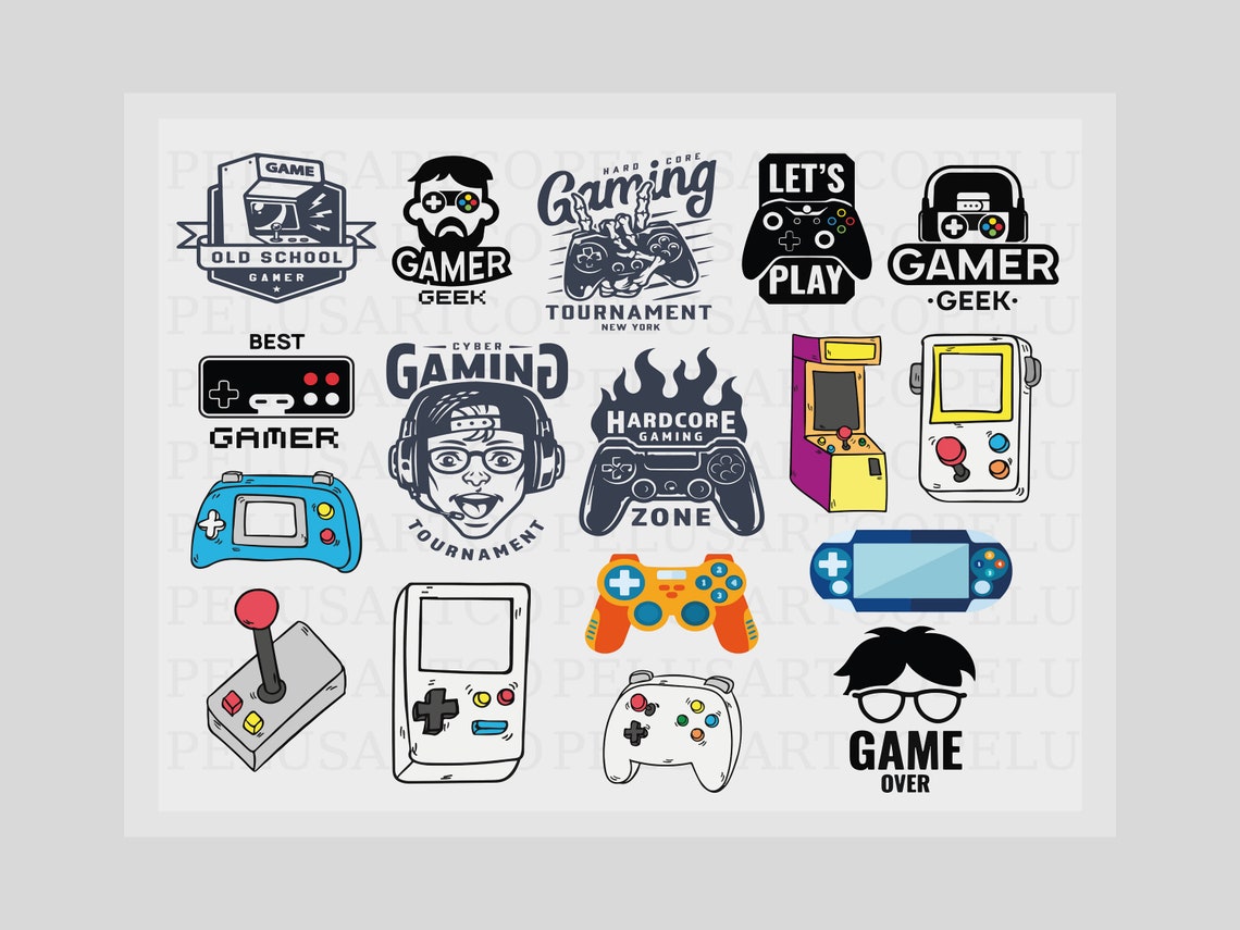 Gamer Svg, Gamer Svg Bundle, Gaming Svg Bundle, Funny Gamer Svg, Video ...