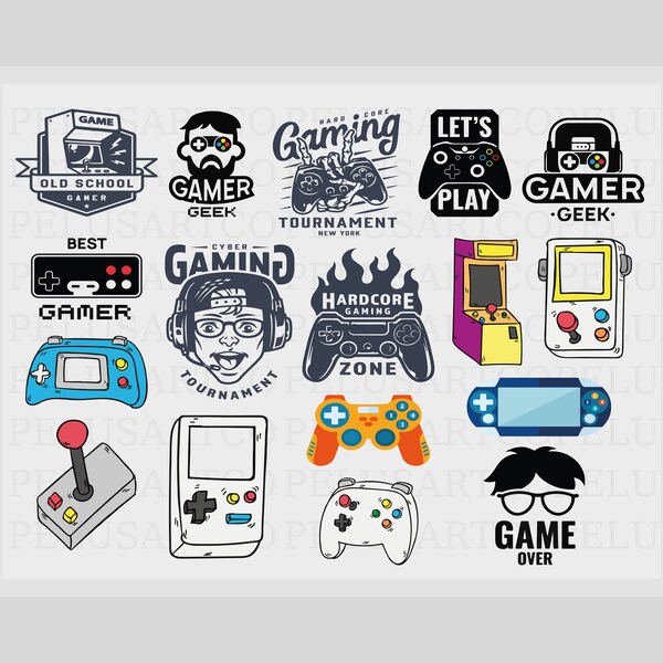 Gamer Svg - Etsy