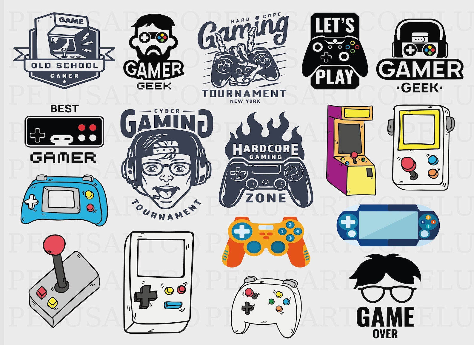 Gamer Svg, Gamer Svg Bundle, Gaming Svg Bundle, Funny Gamer Svg, Video ...