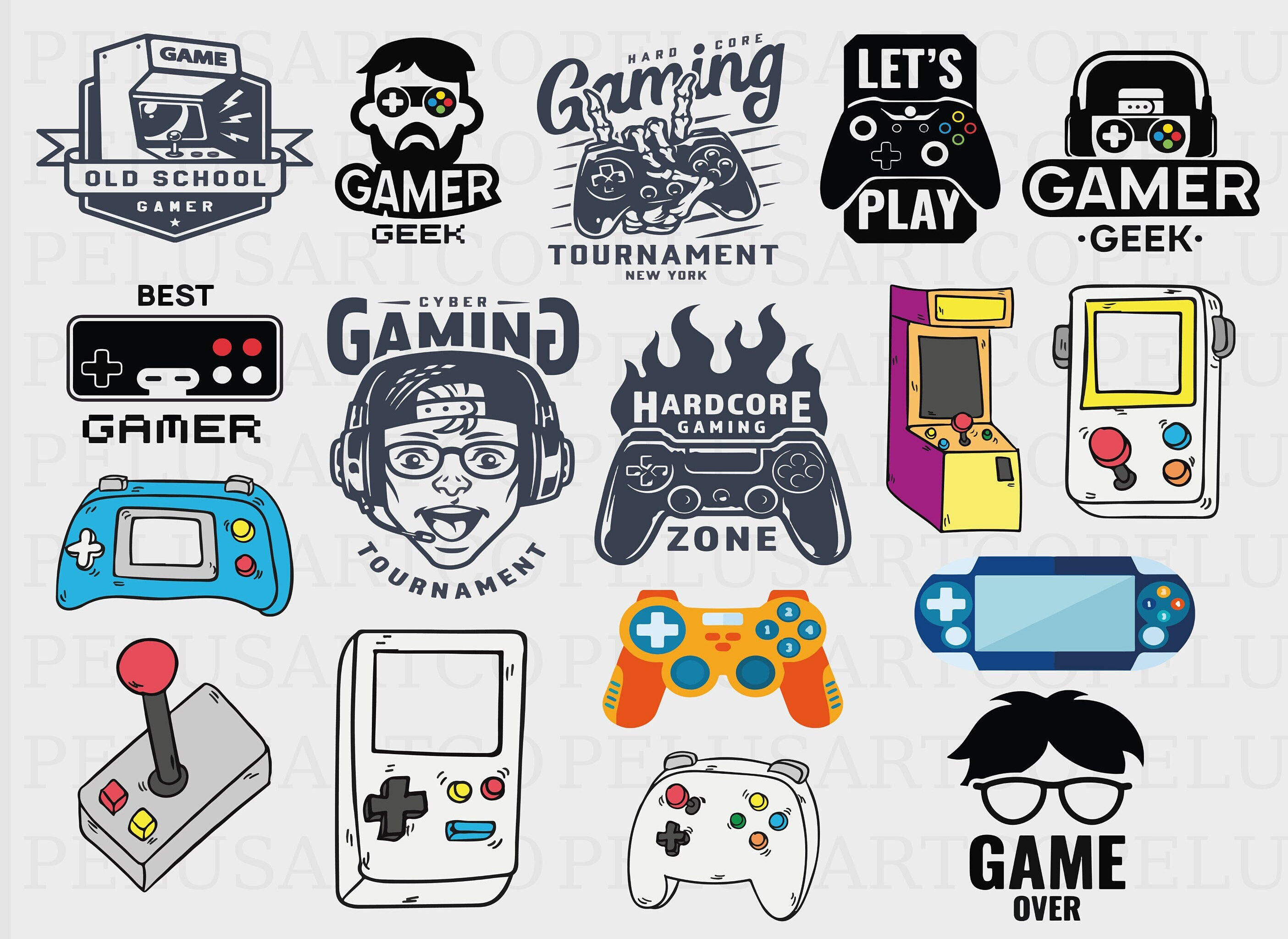 Gamer Svg, Gamer Svg Bundle, Gaming Svg Bundle, Funny Gamer Svg, Video ...
