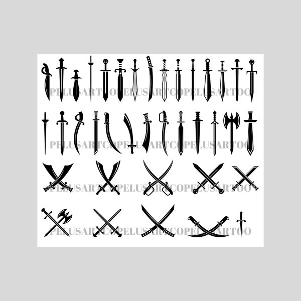 Claymore Svg - Etsy