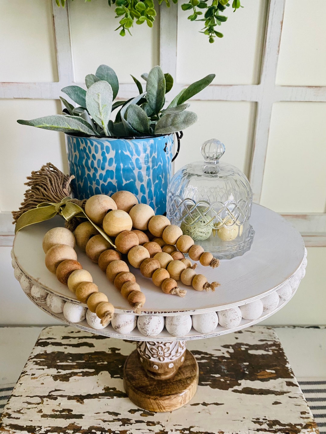 Beaded Riser/cake Stand - Etsy