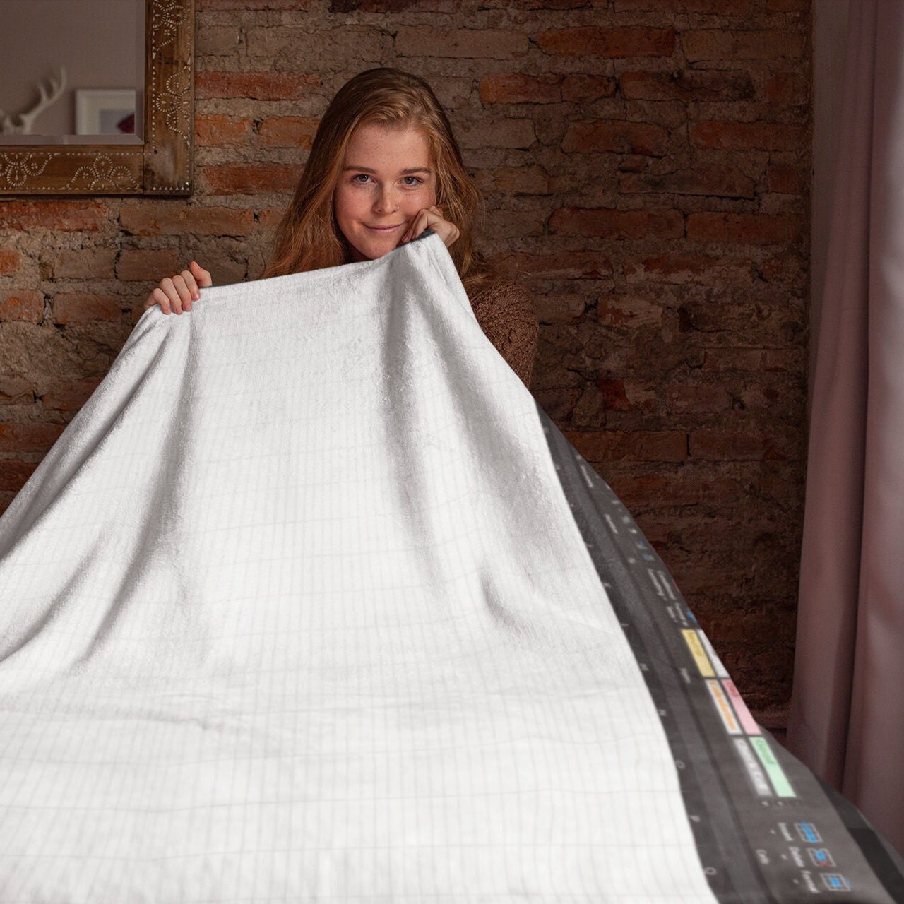 Spreadsheet Blanket | Dark Mode Spreadsheet | Gift for Him Tech-savvy ...