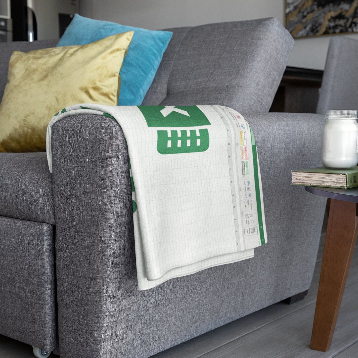 Freak in the Sheets Blanket Spreadsheet Gift for Him Tech-savvy Nerdy ...