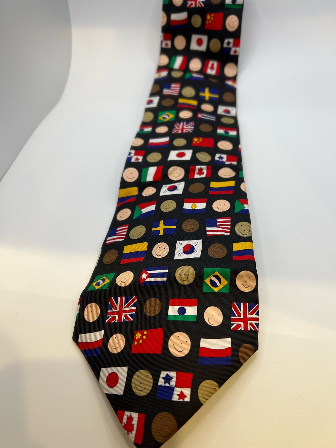 Vintage Save the Children Orginals by Randa Corp. Handmade Necktie-100% ...