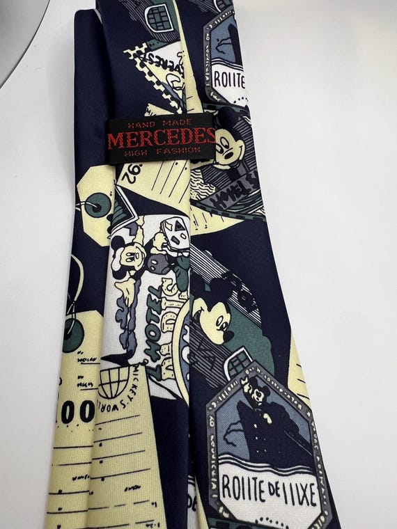 Vintage Mercedes Hand Made Mickey Mouse World Tour Ne… - Gem