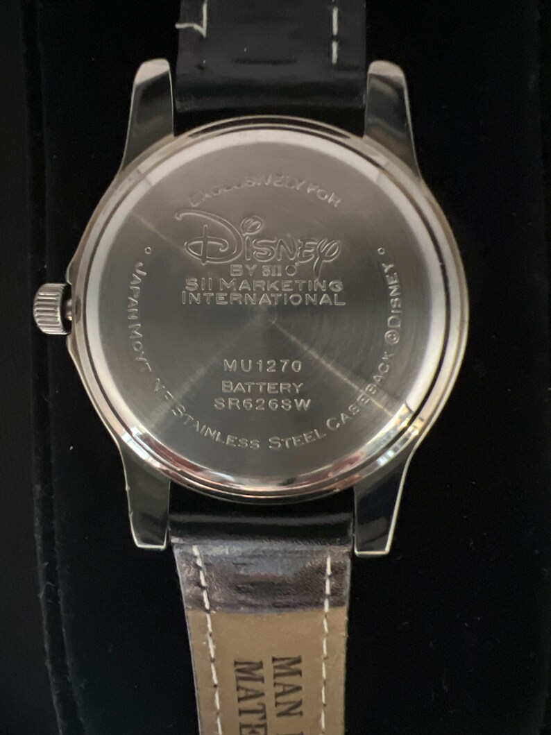 Disney Mickey Mouse Watch-large Face - Etsy