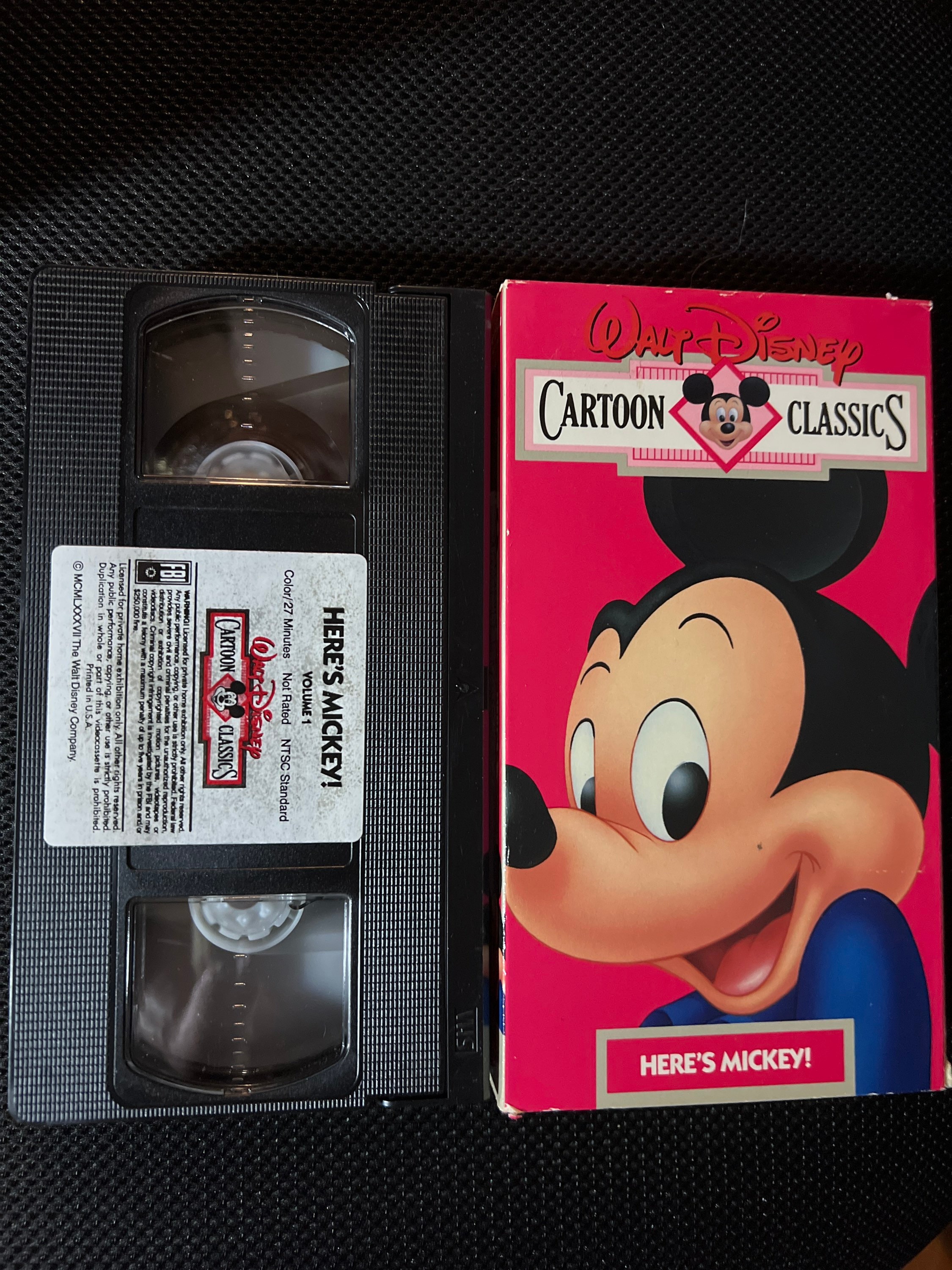 Walt Disney Cartoon Classics VHS Set of 14 - Etsy