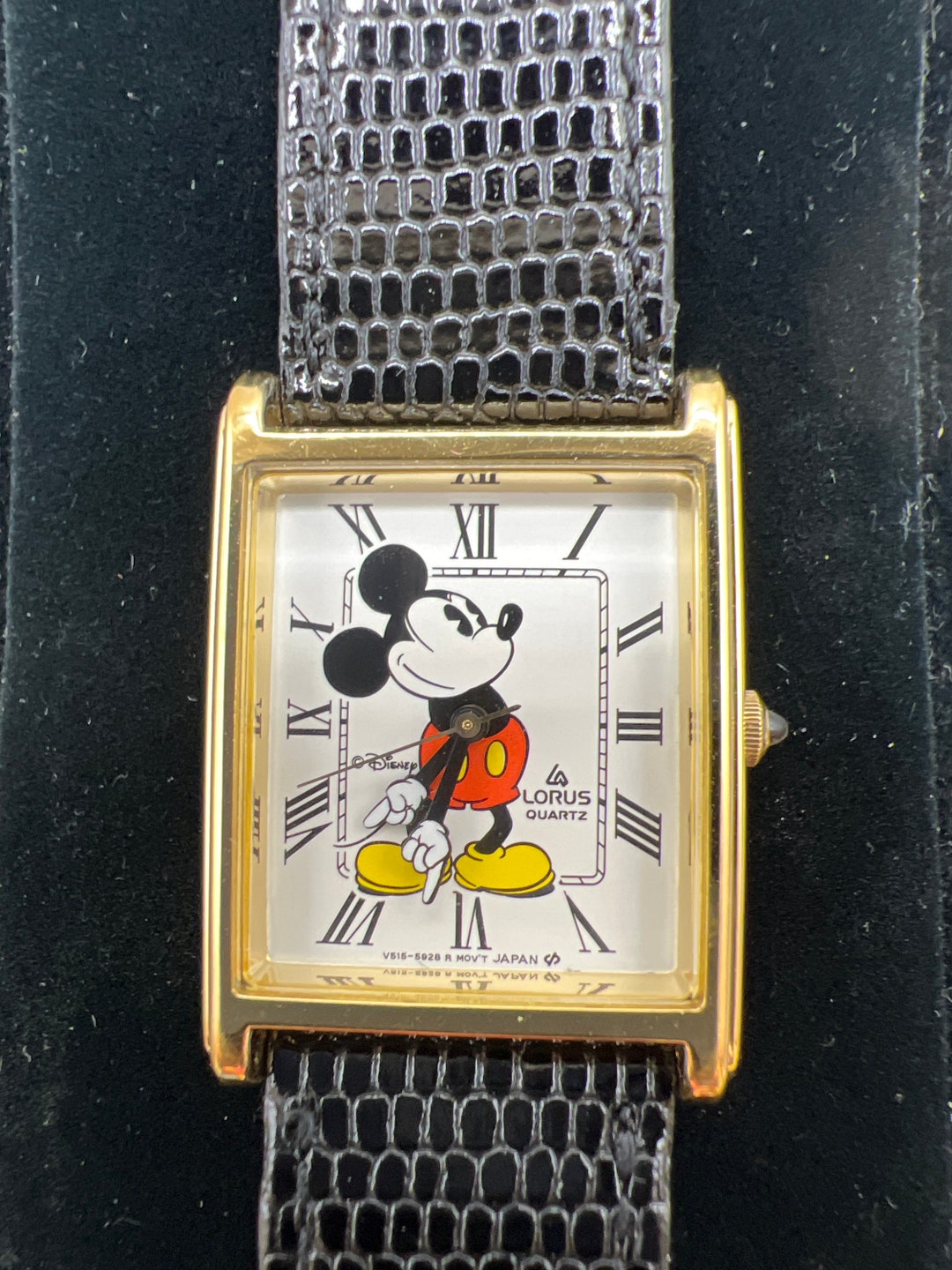 1990 Lorus Mickey Mouse Watch - Etsy