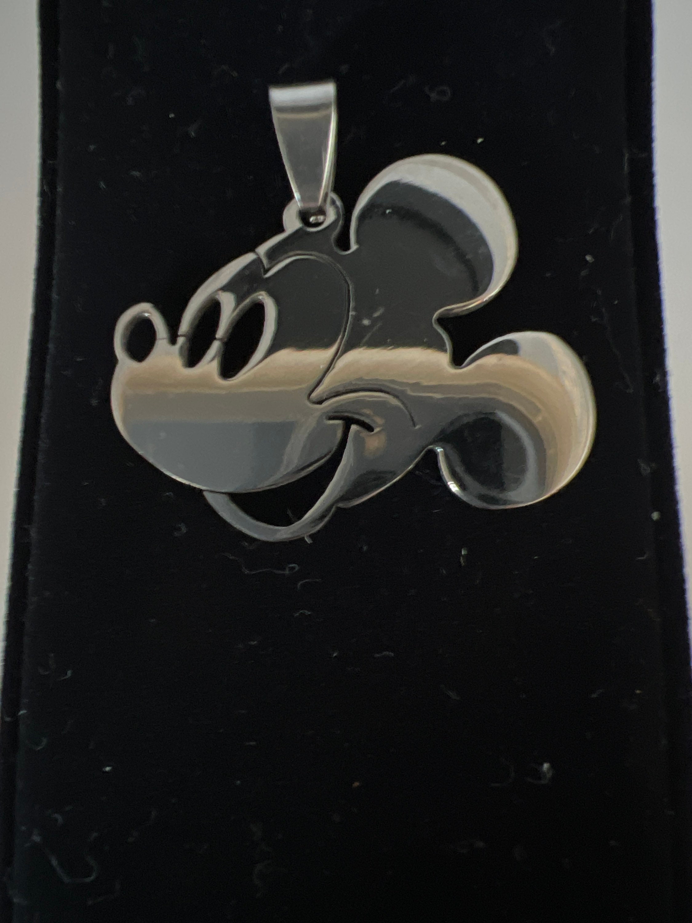 Zinc Alloy Mickey Mouse Head Pendant - Etsy